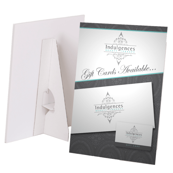 Strut Card Printing - Custom Counter Cards & Signs