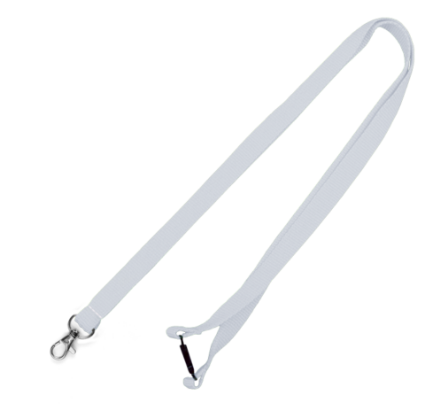 Plain Lanyards (White & Other Colours) - In Stock Ready to Ship