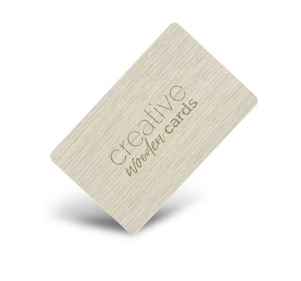 Wooden Business Cards - Create Custom Wood Cards
