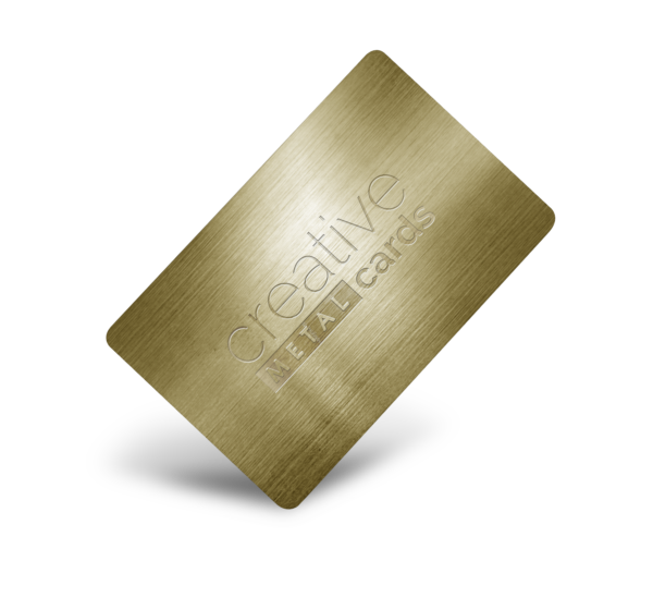 Metal Cards - Custom Design - Creative Plastic Cards