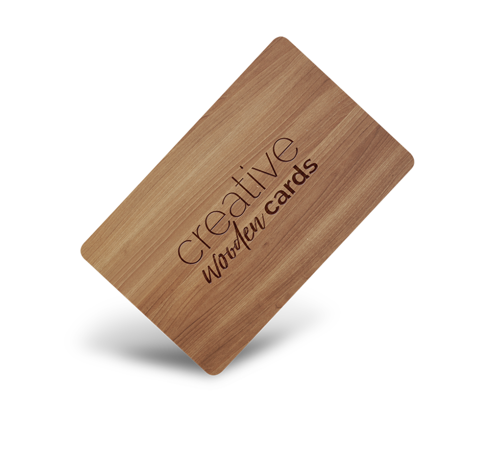 Wooden Business Cards - Create Custom Wood Cards